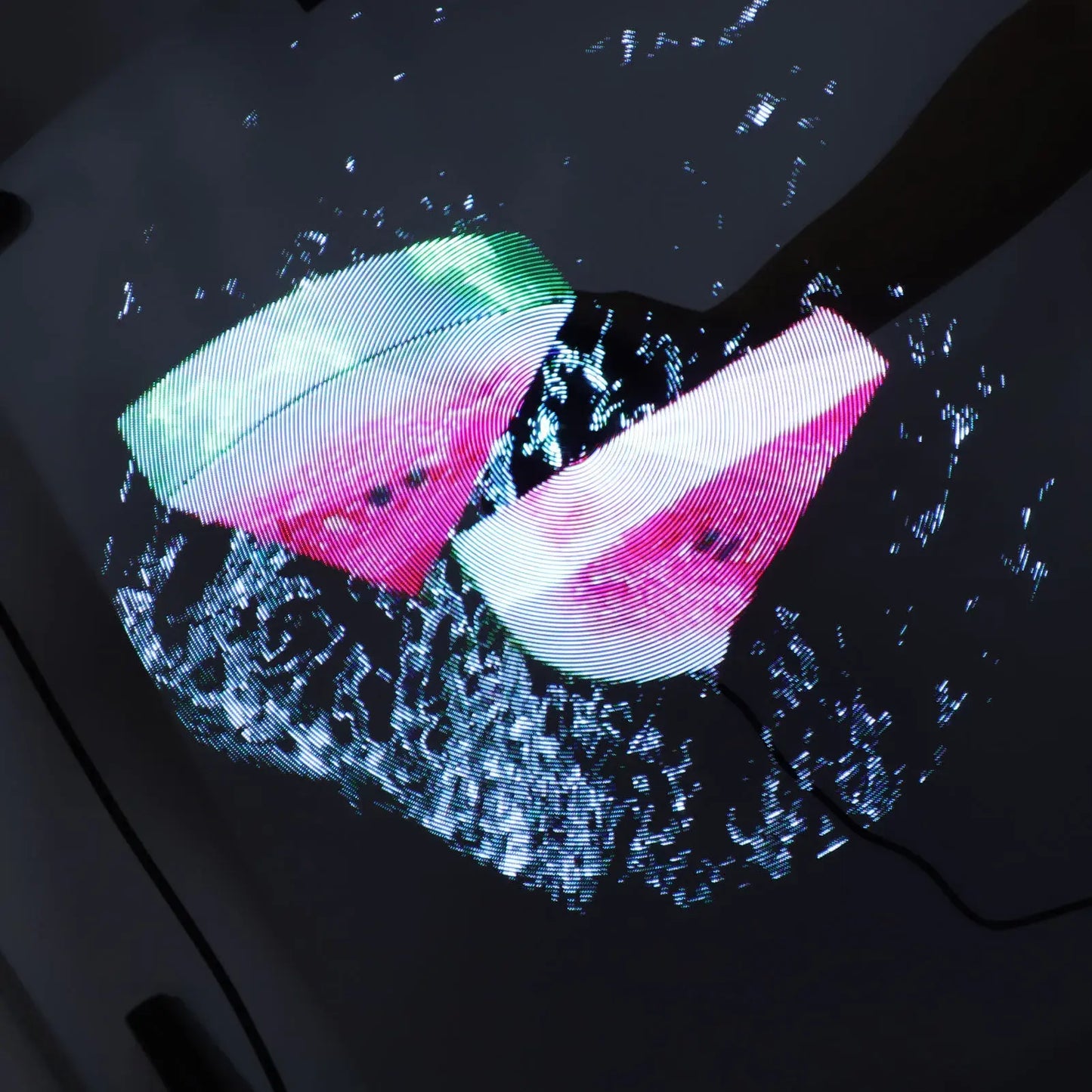 3D Hologram Fan 224 LED Light Beads – Quantum Tech